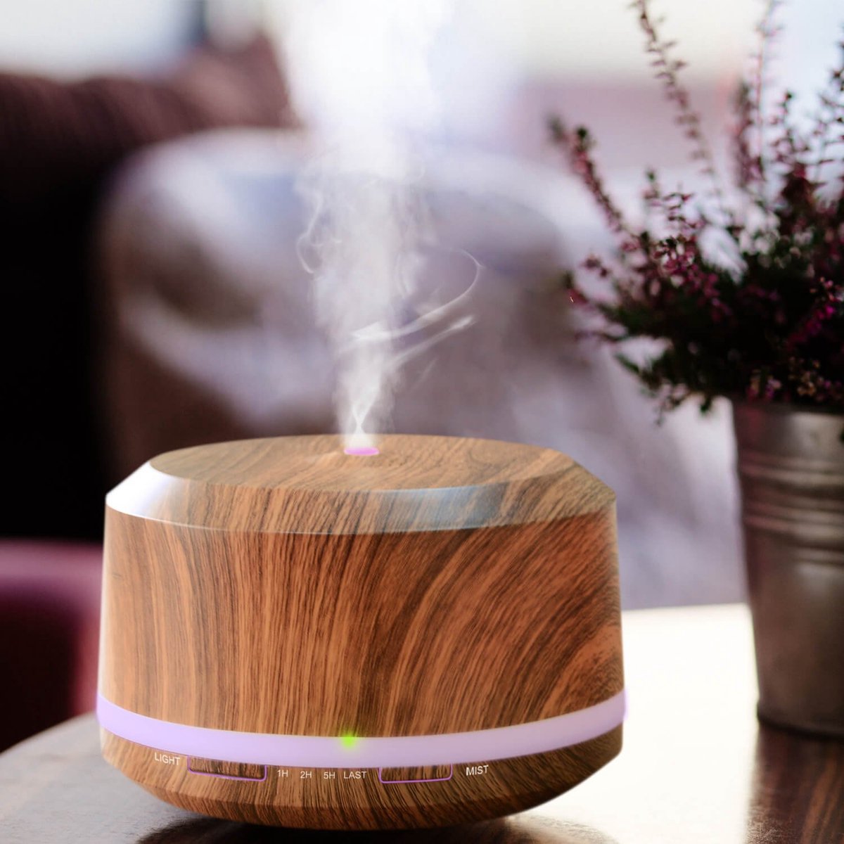 Diffuser Lamp - Etherische olie - Aromatherapie - diffuser en ...