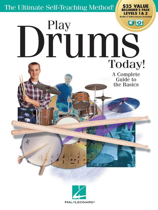 Play Drums Today! All-in-One Beginner's Pack | bol.com
