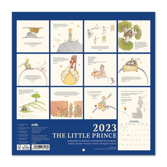 Le Petit Prince Kalender 2023 | bol.com