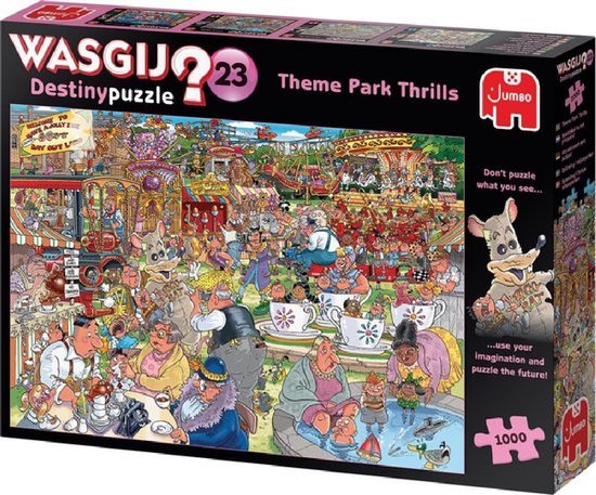 Wasgij Destiny 23 Spektakel in het Pretpark puzzel - 1000 stukjes | bol