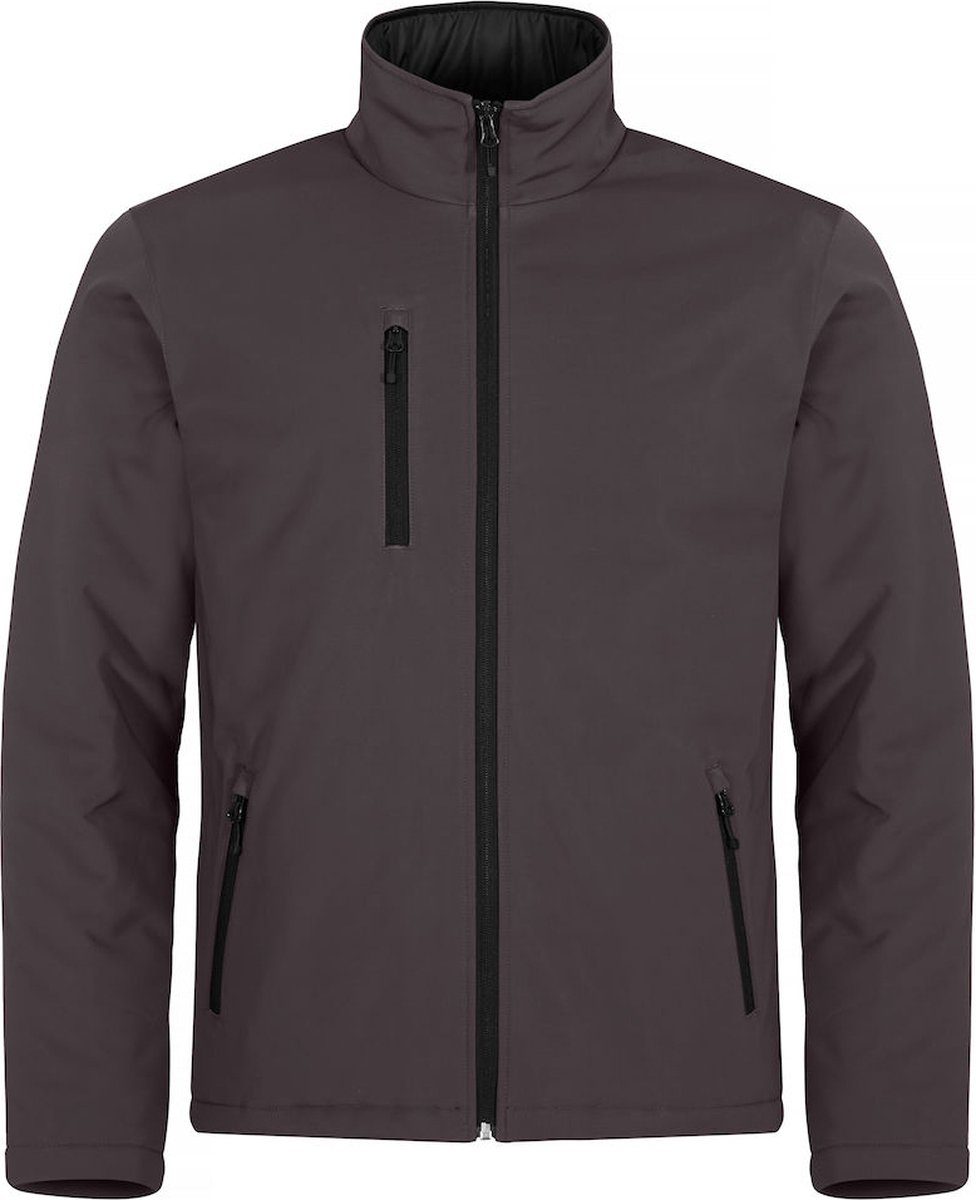 Clique Padded Softshell Jas / Maat S / Donkergrijs | bol.com