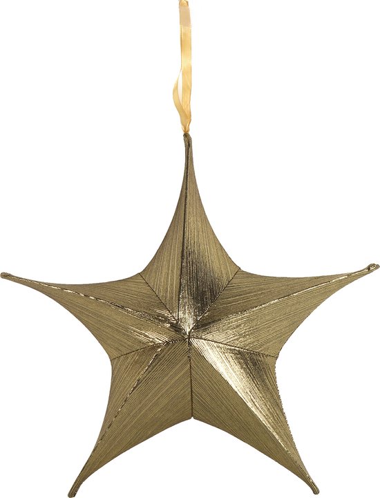 Countryfield Pendentif de Noël Maria Star 43 Cm Or | bol.com