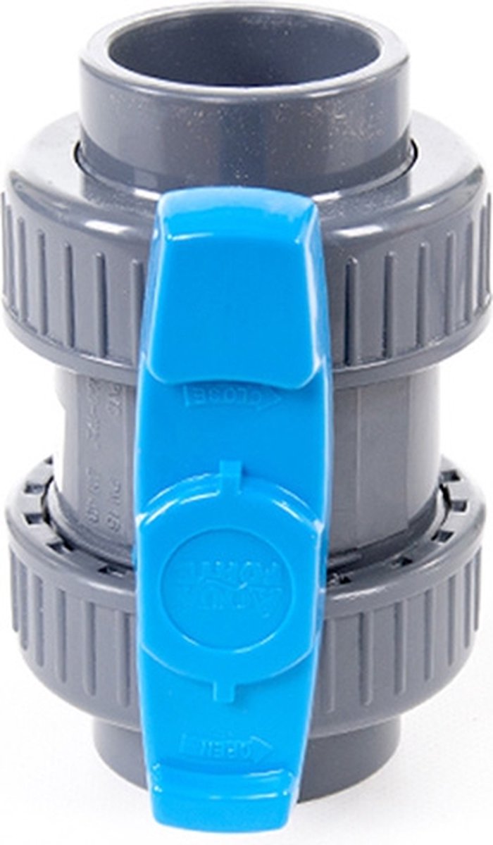 Robinet à bille PVC - 32 mm - raccordement à coller | bol.com