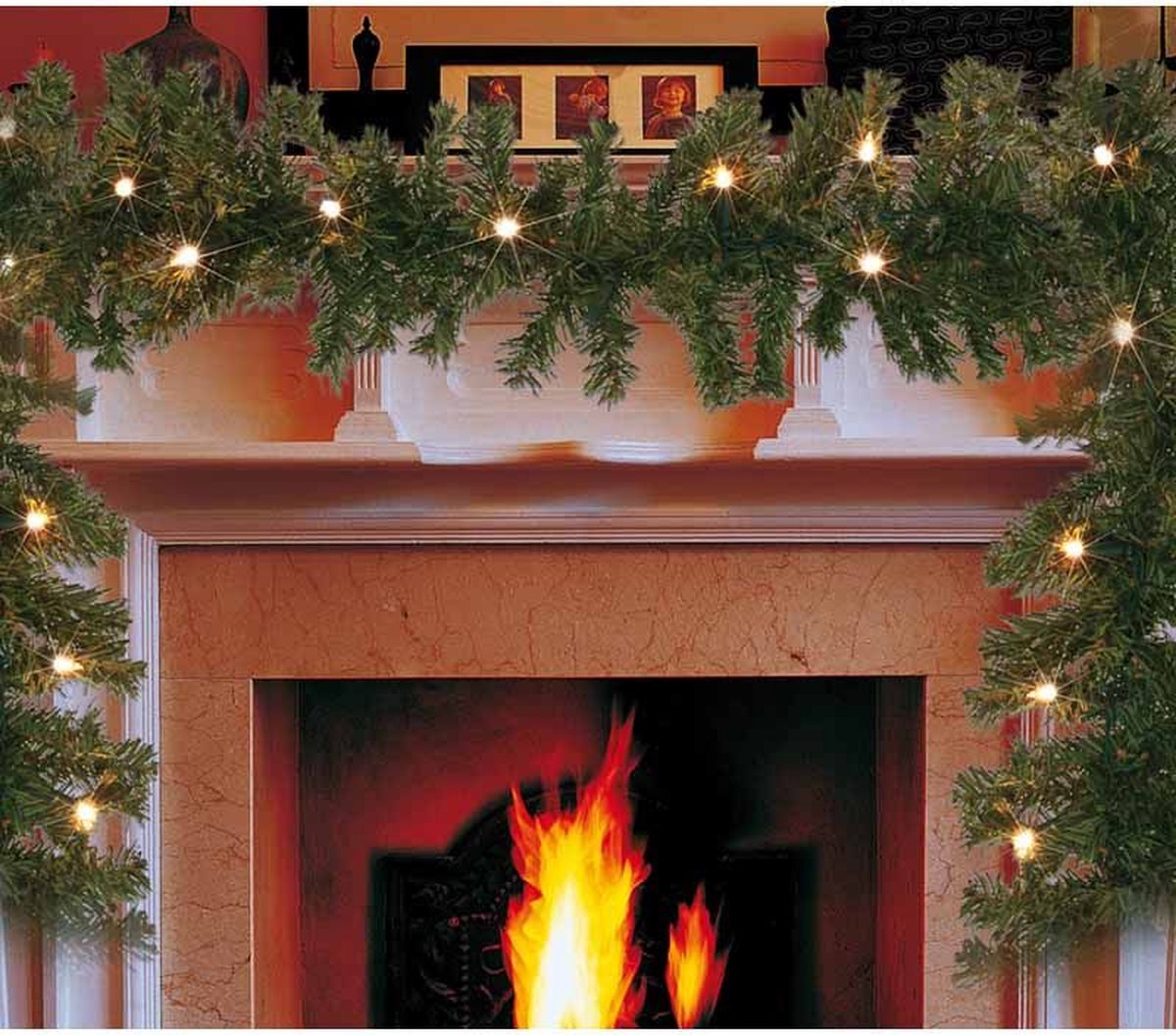 Guirlande met 35 lampjes - 270cm - 230V | bol.com