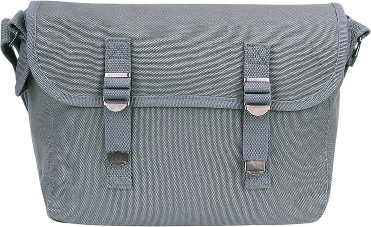 Fostex Pukkel tas US Style canvas grijs | bol.com
