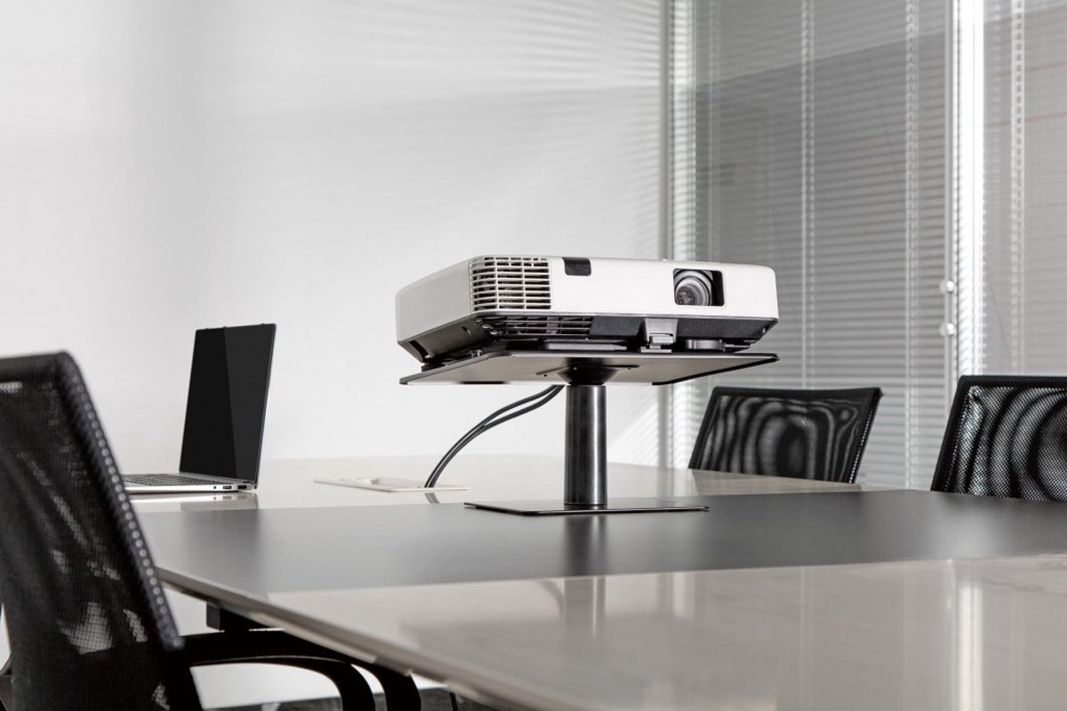 Laptop / Beamer / Monitor Verhoging Standaard - Draaibaar & Kantelbaar ...