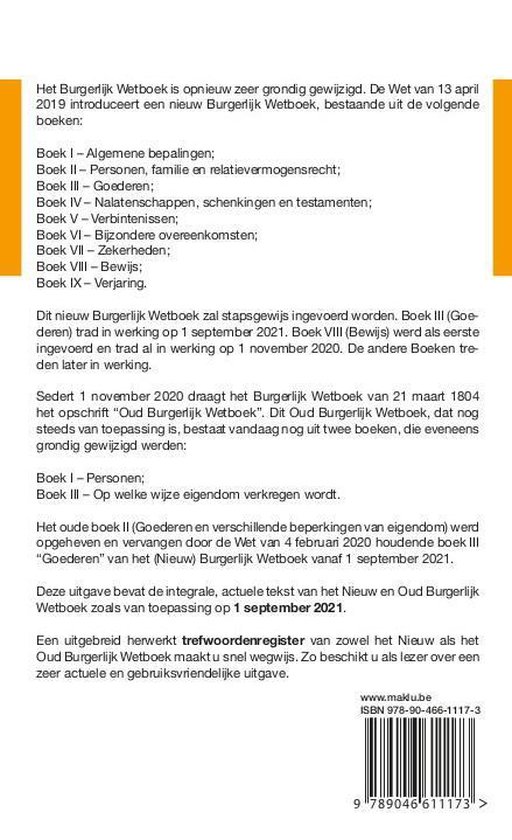 Burgerlijk Wetboek | 9789046611173 | Boeken | bol