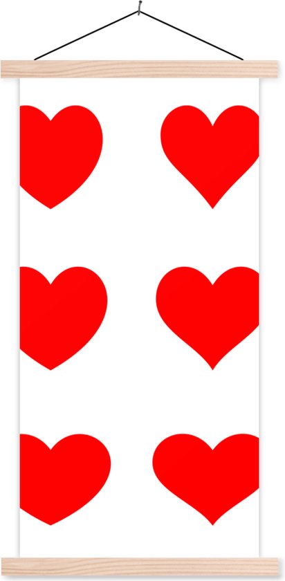 Posterhanger incl. Poster - Schoolplaat - Een illustratie met negen ...