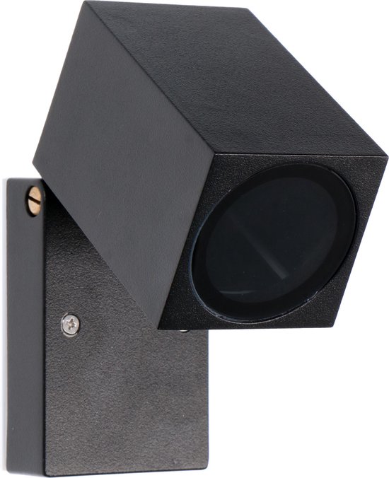LED's Light Kantelbare LED Buitenlamp - GU10 fitting - IP44 - Zwart ...