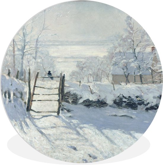 WallCircle - Wall Circle - Wall Circle Indoor - La Pie - Claude Monet ...