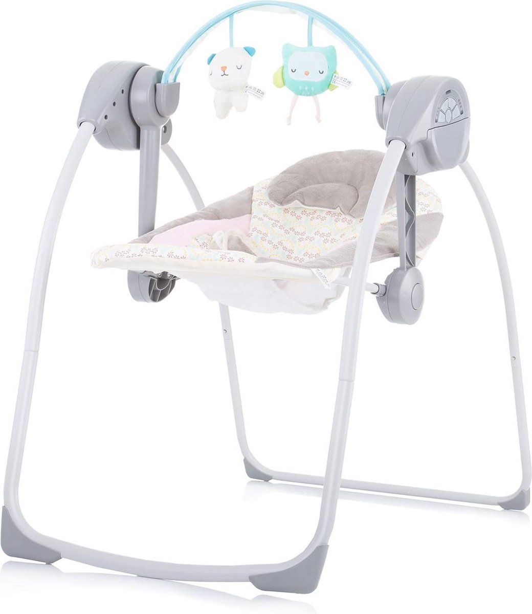Elektrische babyschommel Chipolino Felicty beige, schommelstoel | bol.com