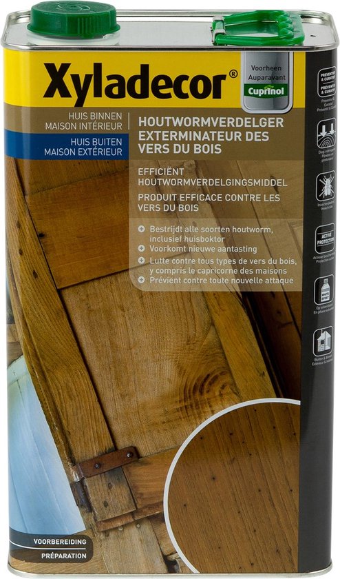 Xyladecor Houtwormverdelger BP 5 L | bol.com