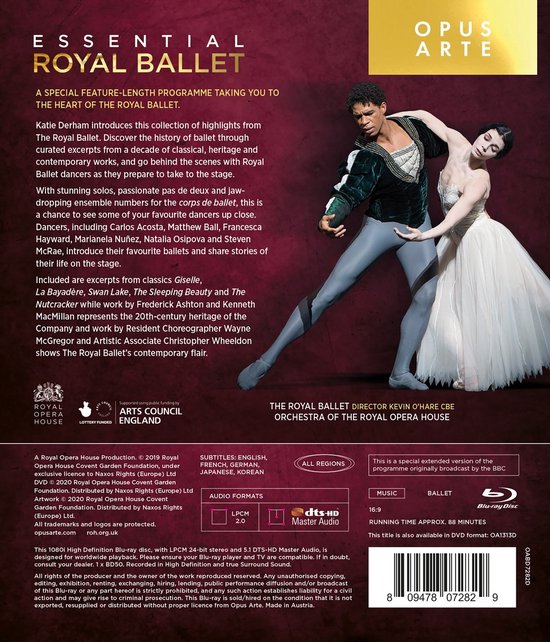 Royal Ballet - Essential Royal Ballet (Blu-ray), Royal Ballet | Muziek ...