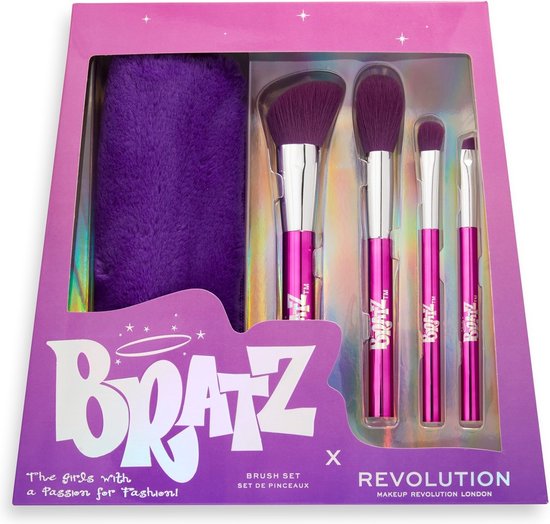 Makeup Revolution x Bratz Brush Set - Kwastenset - Gift Set - Cadeau | bol