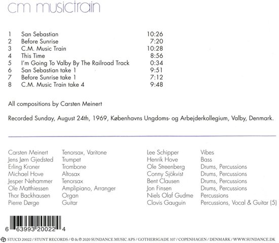 Carsten Meinert - CM Musictrain (CD), Carsten Meinert | CD (album ...