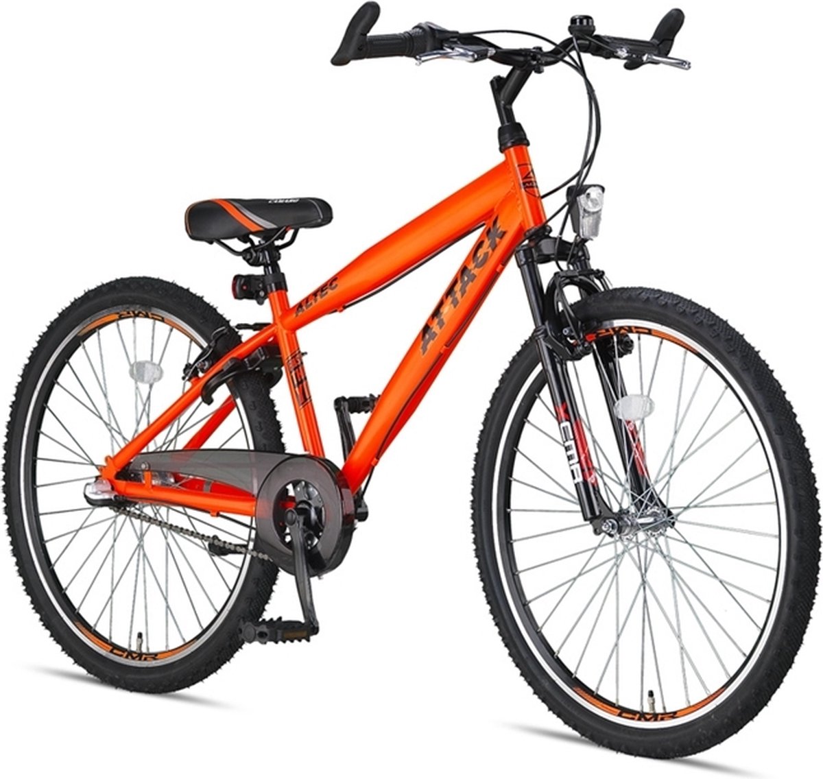 Vélo Altec Attack 24 pouces Garçon N-3 2021 Neon Orange | bol.com