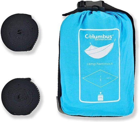 Camp Hammock Hampian Hampo voor 1 persoon - Grote hangmat compact ...