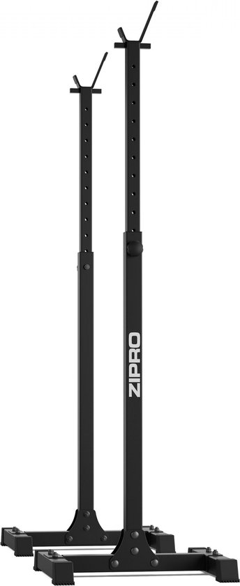 Zipro® Halterstandaard met ruimte voor ladingen - Verstelbare halterrek ...