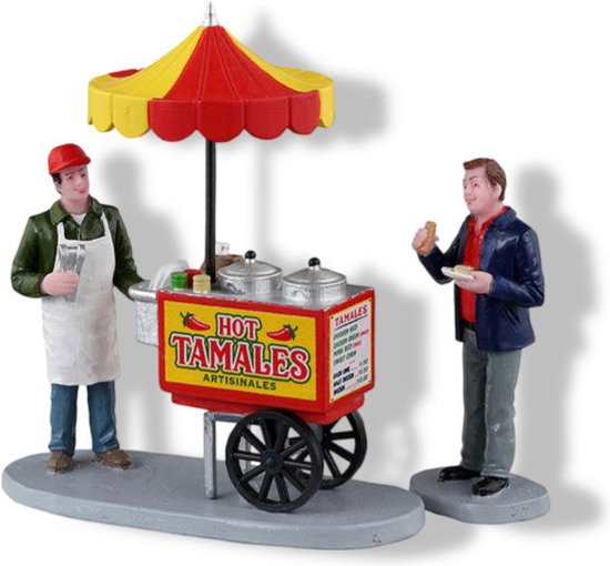 Lemax - Tamale Cart - Set van 2 | bol