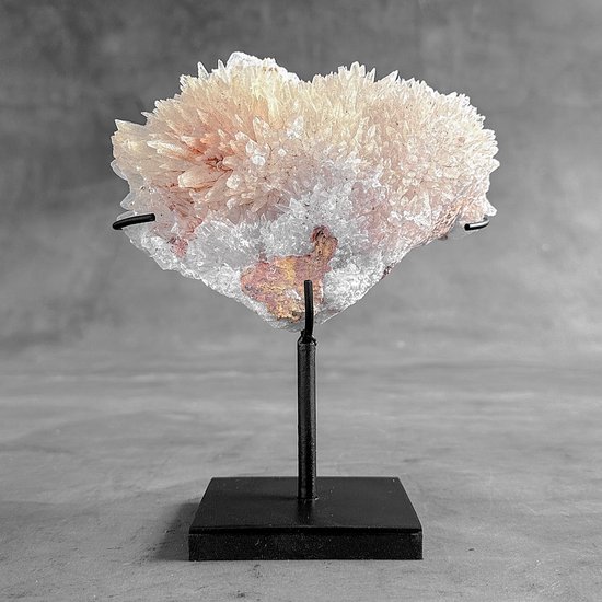 Beautiful Quartz Crystal cluster on a custom stand CC/548 | bol