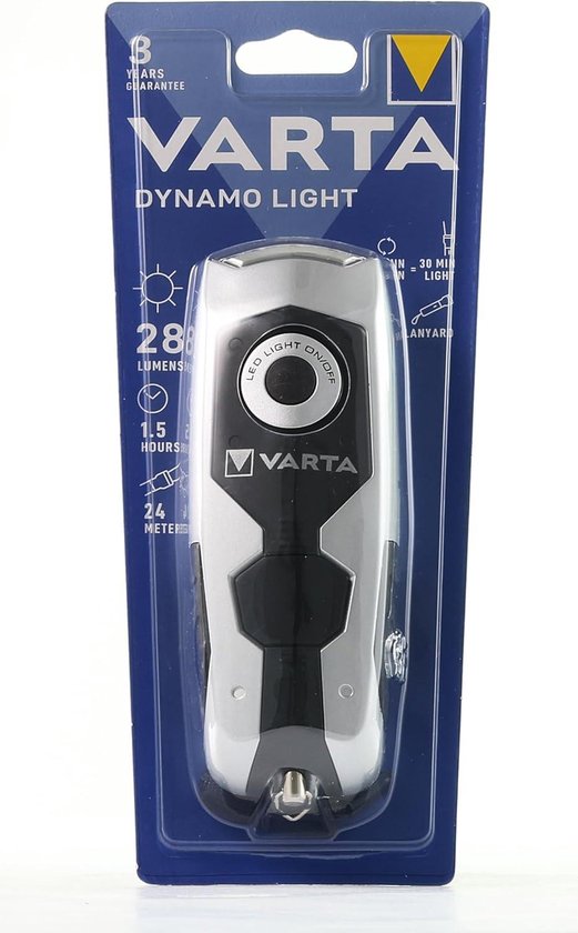 LED Dynamo Light met draaihendel - zaklamp flashlight handlamp - 100% ...