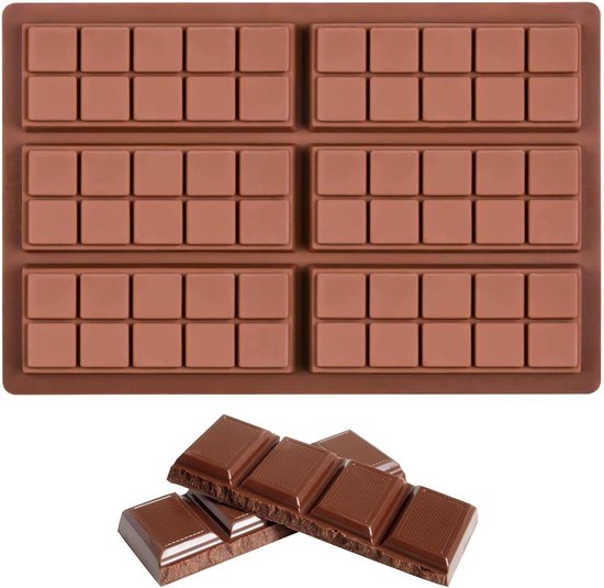 Inovra ® Siliconen mal chocolade, chocolade mal siliconen maak je eigen ...