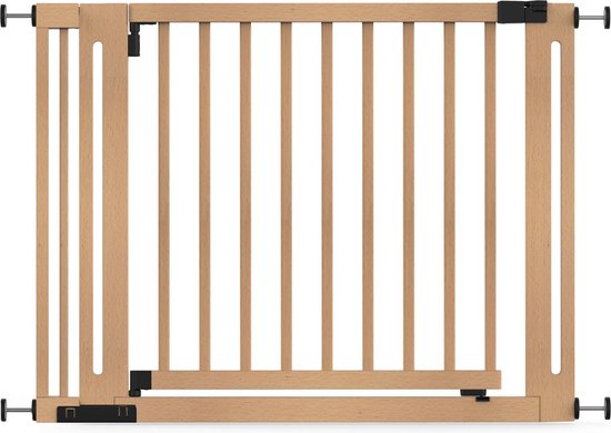 Safetots Klemhek Elegantie, 105cm - 113cm, Naturel, Hout, Traphekje | bol