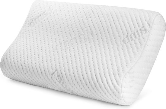 Hoogte-verstelbaar traagschuim neksteunkussen voor nekpijn - orthopedisch en... | bol