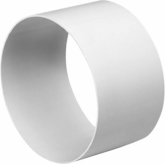 Kunststof verbindingsmof voor hulpstuk rond Ø100 mm - ASF100 | bol