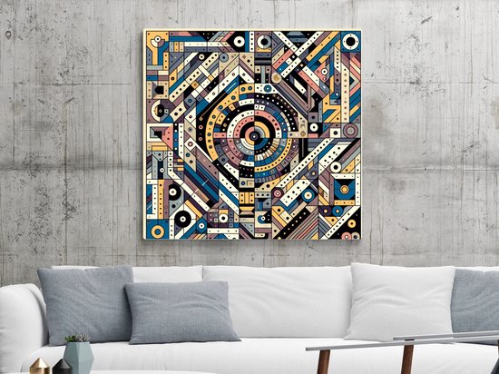 Modern escher schilderij | Escher's Contemporary Reflection: A Sublime Fusion of Art... | bol