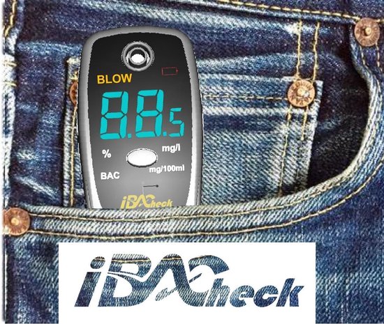 Electronic Alcohol Tester Portable Alcohol Test with Digital LED ...