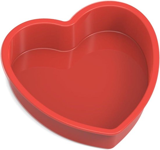 Siliconen bakvorm taartvorm hart Ø 20 cm anti-aanbak puddingcake visie ...
