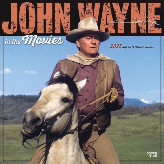 John Wayne Kalender 2025 Movies | bol