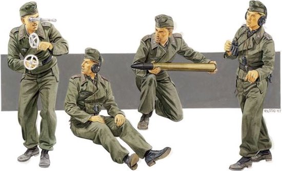 Dragon Modelbouwpakket Auto - 6367 German Self-Propelled Gun Crew ...