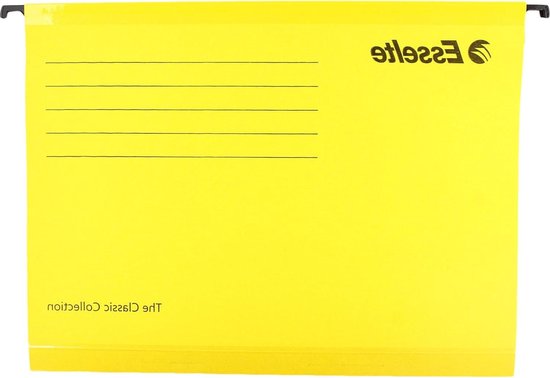 Classic Suspension Files - Yellow - A4 Size - Pack of 25 | bol