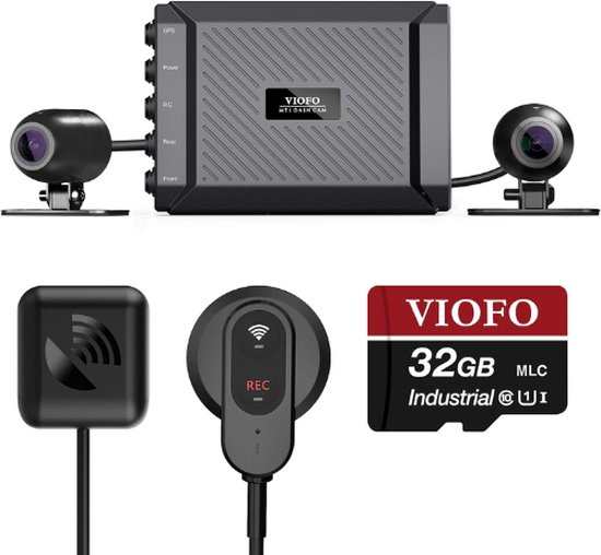 VIOFO® Dashcam Motor Pro - Dashcam - Camera Motor - Motocam - Camera ...