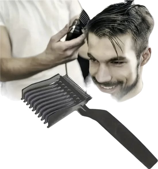 Cabantis Opscheerkam - Overloop Kam - Tondeuse mannen - Zwart | bol