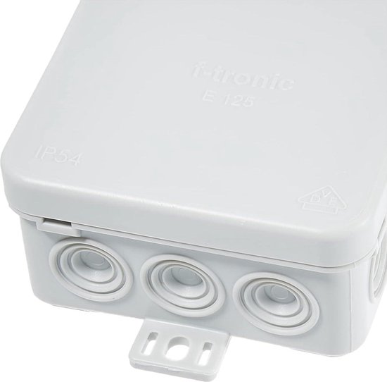 Verdeeldoos Profi-Pack 10x opbouw voor vochtige ruimte grijs - HTML ...