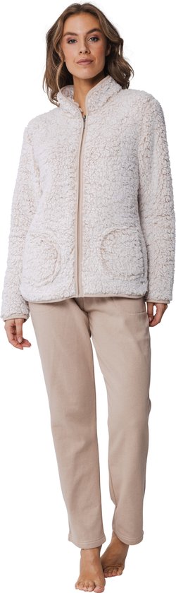 Teddy Huispak Fleece - Fluffy Loungeset - Warm winter 2-delig huispak ...