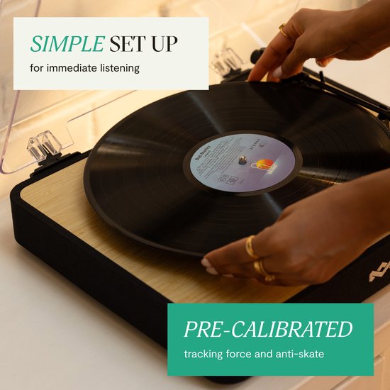 House of Marley Revolution Platenspeler - Stijlvolle LP Speler - Vinyl ...