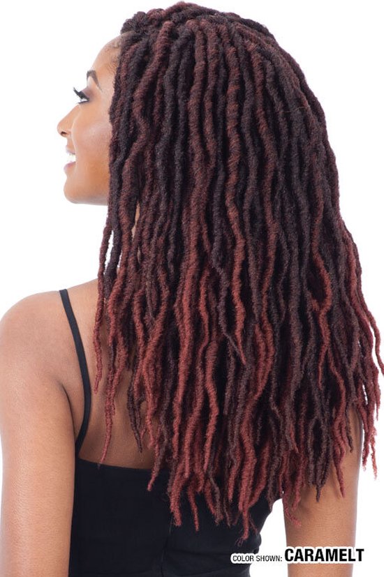 Freetress Crochet Braid Bo Loc 14 - 1 JET BLACK - 35 cm | bol