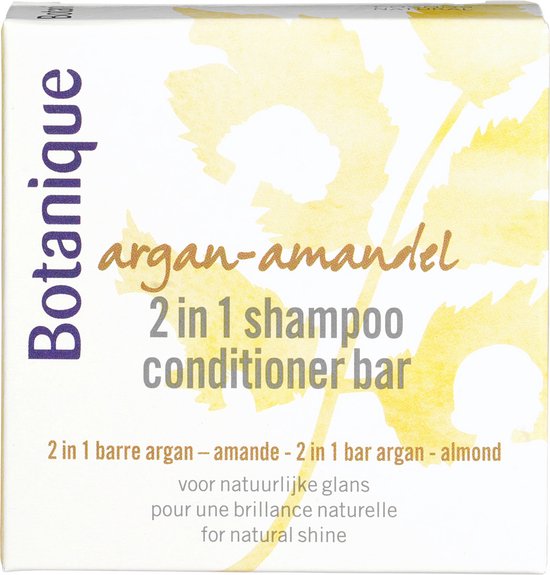Botanique Shampoo & Conditioner Bar Argan & Amandel - 100 gr | bol