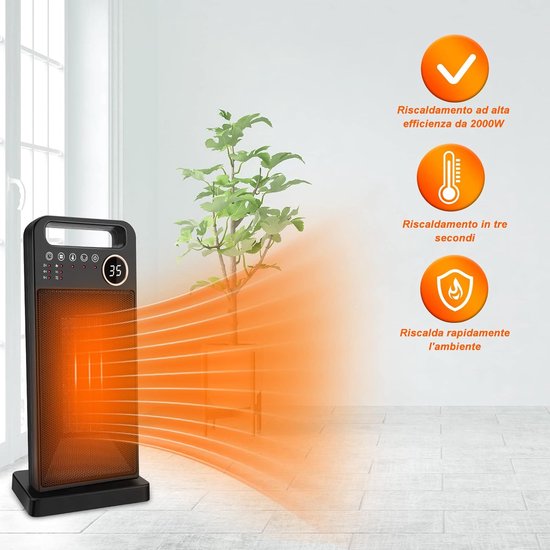 Lexium Elektrisch vuurtje voor badkamer - Elektrische verwarming ...