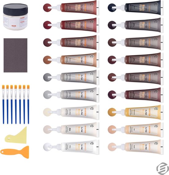 Equivera Laminaat Reparatieset - Laminaat Repareren - Meubel Reparatie ...