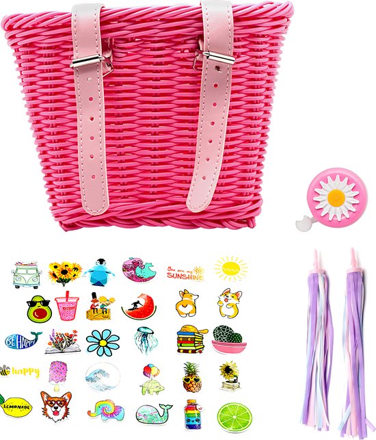Somstyle Complete Fiets Accessoires Set - Fietsmand Geschikt voor 12 ...