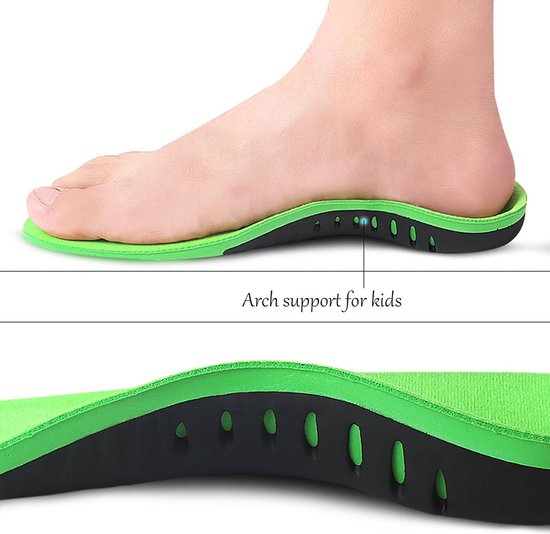 Kids Arch Support Inlegzolen - Orthetische Inlegzolen voor Kinderen ...