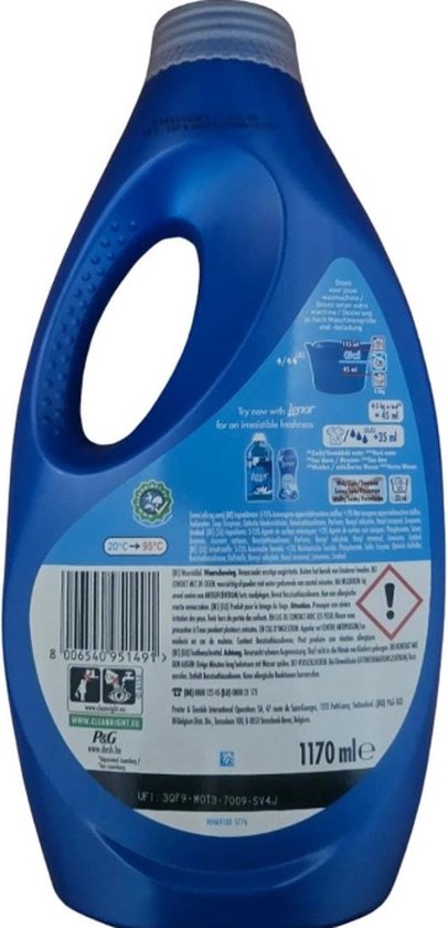 Dash Liquid - 5x 26 wasbeurten - 5x 1.170ml - zeebries | bol