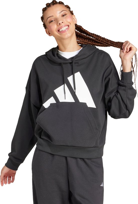 adidas Sportswear Essentials Big Logo French Terry Loose Hoodie - Dames ...