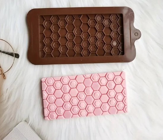 Luxe Chocolade Mal: Creëer Prachtige Honingraatvormige Chocolaatjes ...
