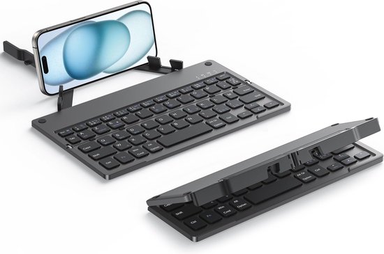Opvouwbaar Bluetooth-toetsenbord met AZERTY-indeling voor Tablet, iPad ...